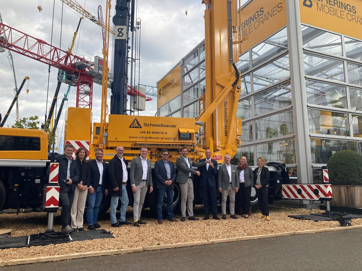 BAUMA 2022: Schmidbauer verstärkt Heavy Lift-Fuhrpark – Großkran ...