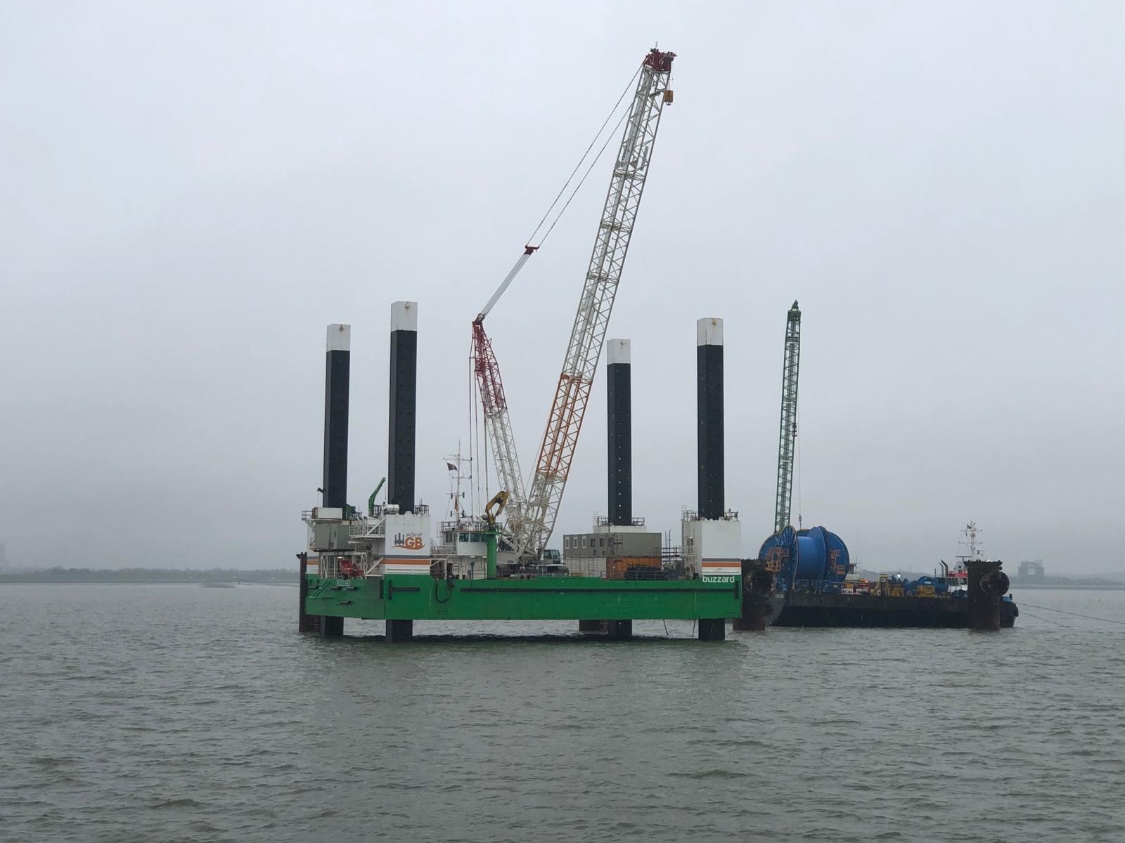 Offshore-Installation eines LNG-Anlegers | Schmidbauer